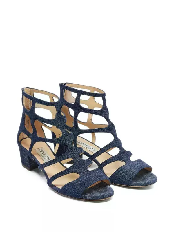 JIMMY CHOO Ren Caged Sandals