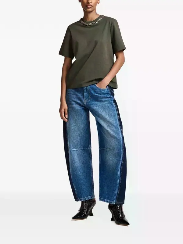 Essentiel Antwerp Klaim Chain-embellished T-shirt