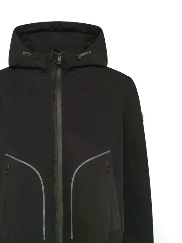 Peuterey Dumfries Bmat Hooded Zip-up Jacket - Black