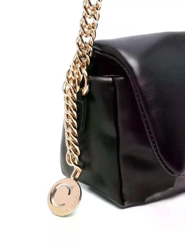 CAFÈNOIR Logo-plaque Chain-link Shoulder Bag