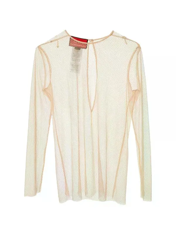 Gucci Sheer Tulle Top