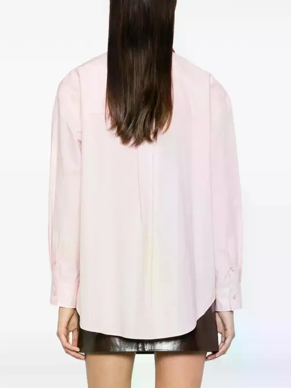 MANUEL RITZ Tie-detail Long-sleeve Shirt