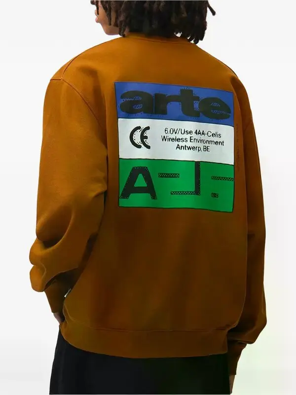 ARTE ANTWERP Graphic-print Sweatshirt