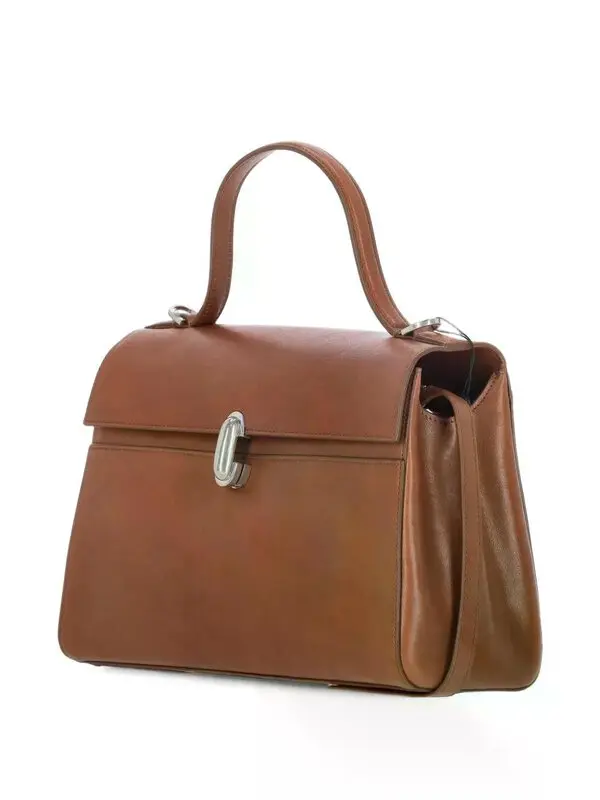 Savette Twist-lock-fastening Tote Bag