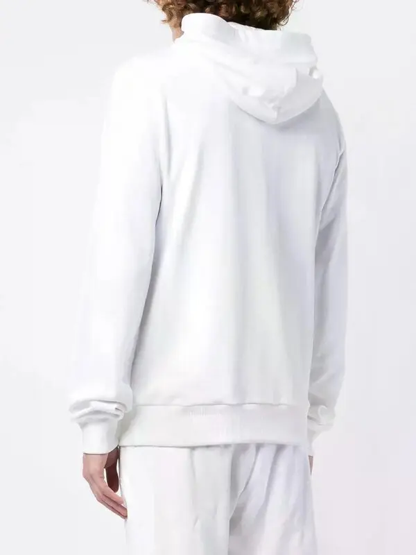 Dolce & Gabbana Tonal Logo-print Zip-up Hoodie
