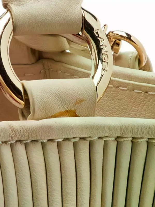 LANCEL Premier Flirt Accordion Tote Bag - Neutrals