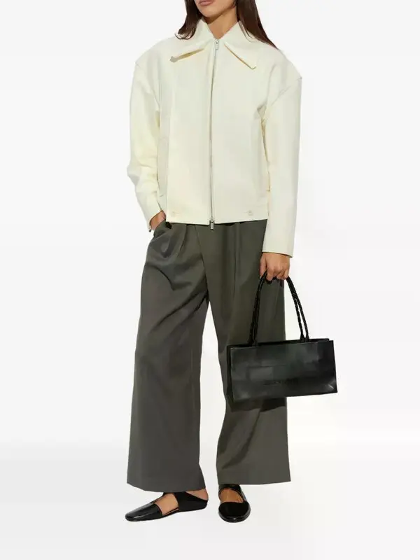 Issey Miyake Pleated Wrap-front Trousers