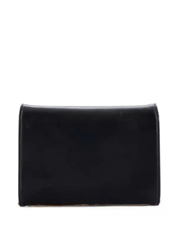 Versace Medusa Chain Leather Small Clutch Bag