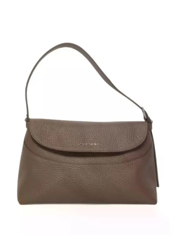 Orciani Medium Nana Grained Calf Leather Shoulder Bag