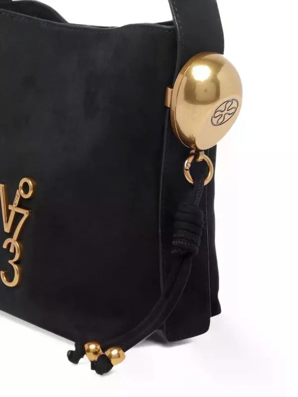 V°73 Azzurrite Logo-plaque Bucket Bag