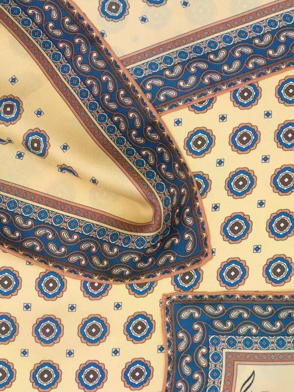 ELIZABETTA Orsini Medallion-print Neckerchief