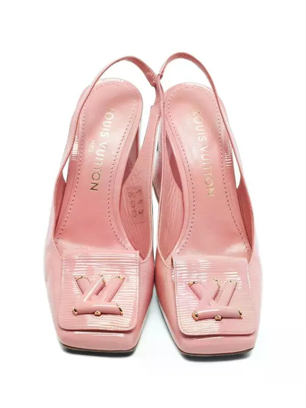 LOUIS VUITTON Shake Slingback Pumps