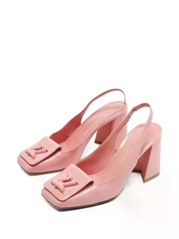 LOUIS VUITTON Shake Slingback Pumps