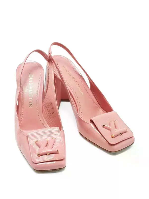 LOUIS VUITTON Shake Slingback Pumps