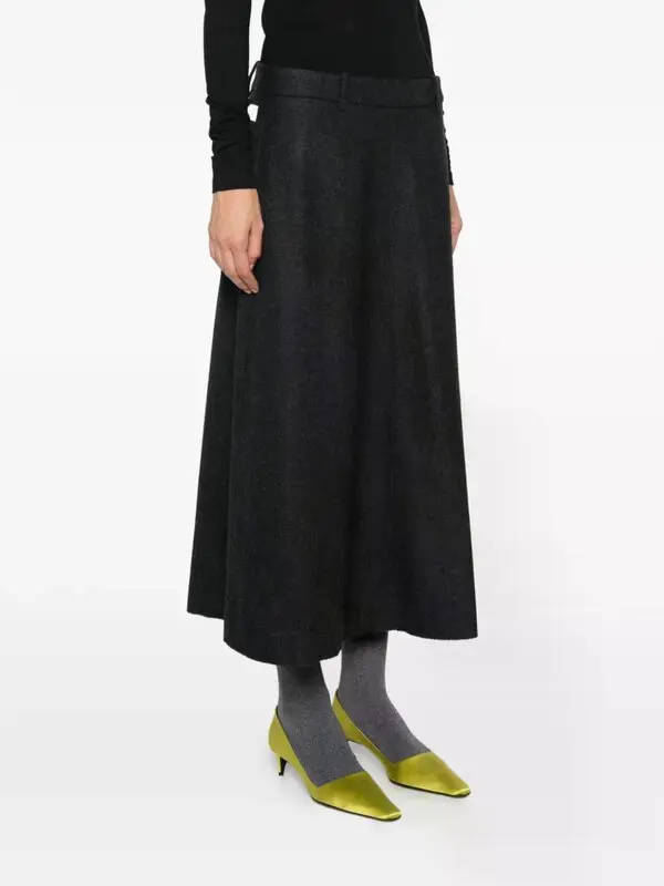 NINE:INTHE:MORNING Vega A-line Midi Skirt