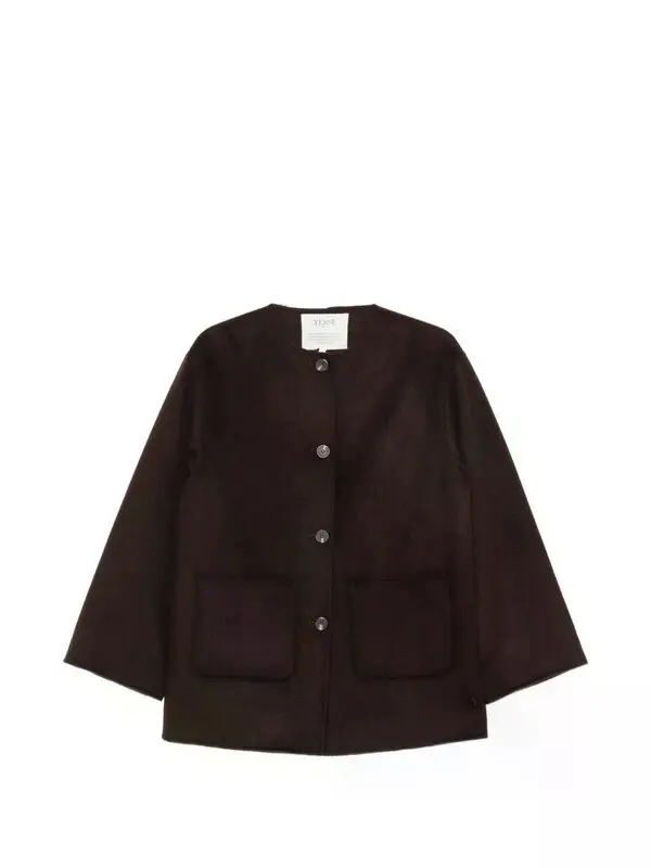 YERSE Fringe-trimmed Fitted Jacket