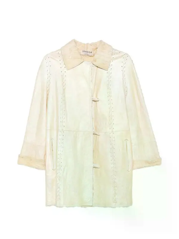 A.N.G.E.L.O. VINTAGE CULT 1990s Lace-up Toggle Coat - Neutrals