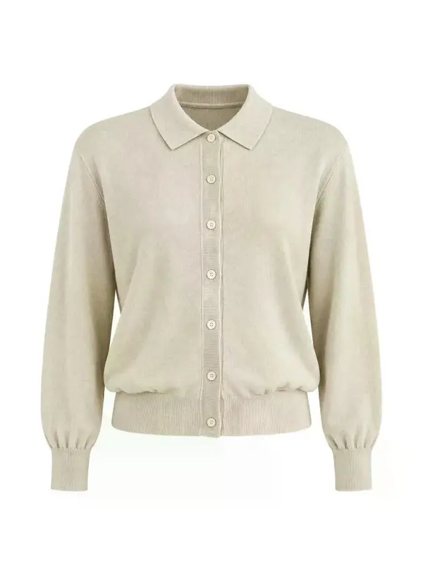 BASERANGE Tier Polo Cardigan