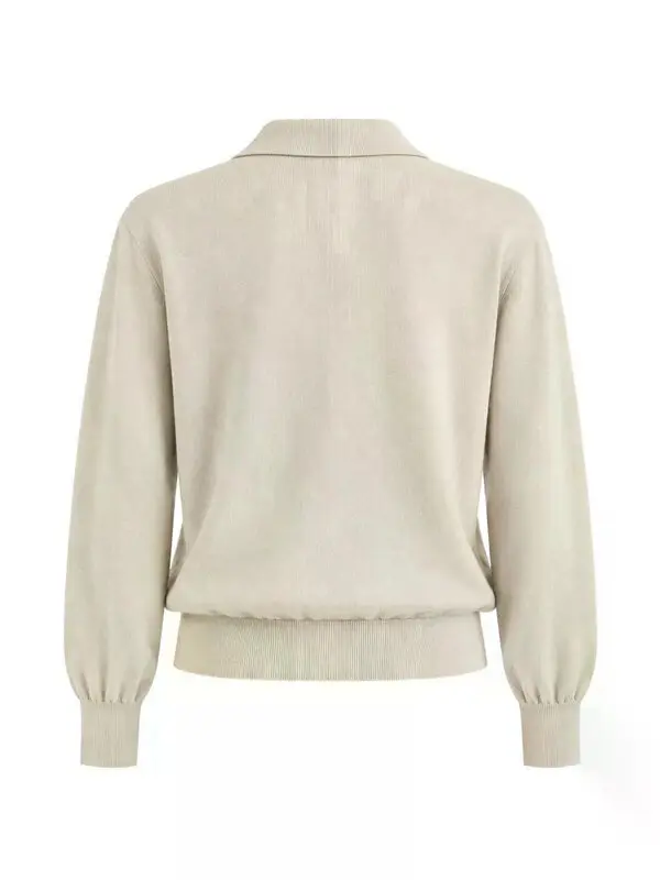 BASERANGE Tier Polo Cardigan