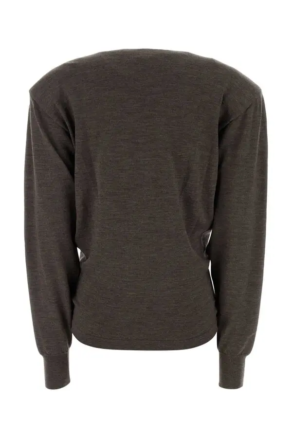Magda Butrym Mud Wool Sweater