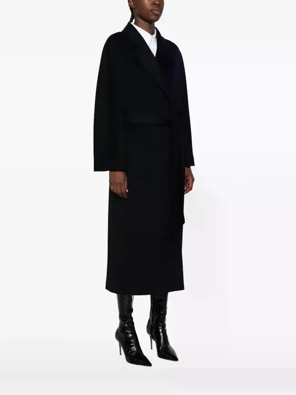 Tagliatore Belted Notch-lapel Coat