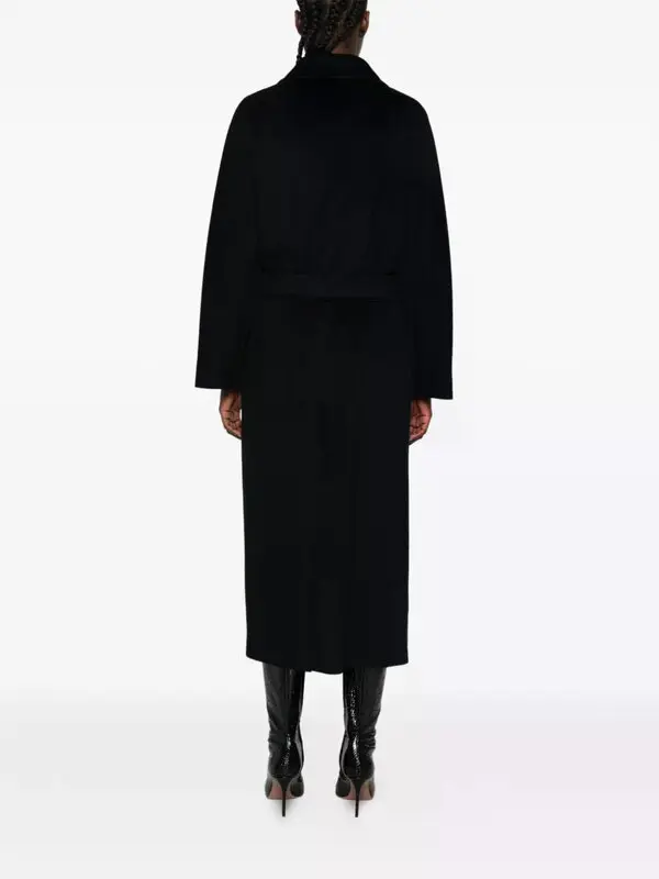 Tagliatore Belted Notch-lapel Coat