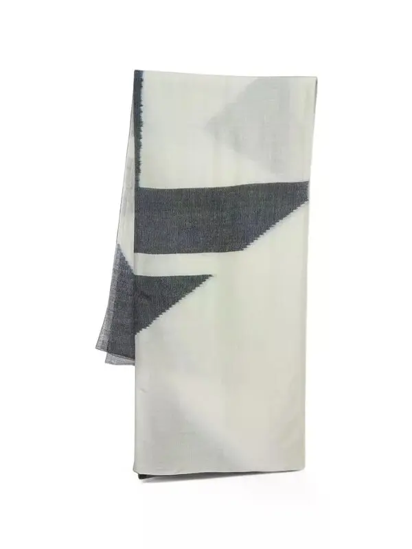 Hermès Geometric H Square Scarf