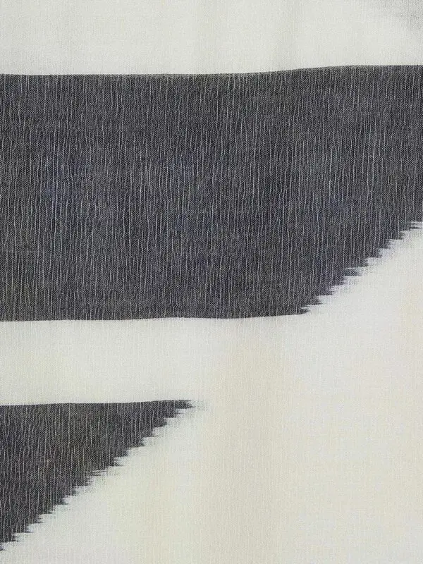 Hermès Geometric H Square Scarf