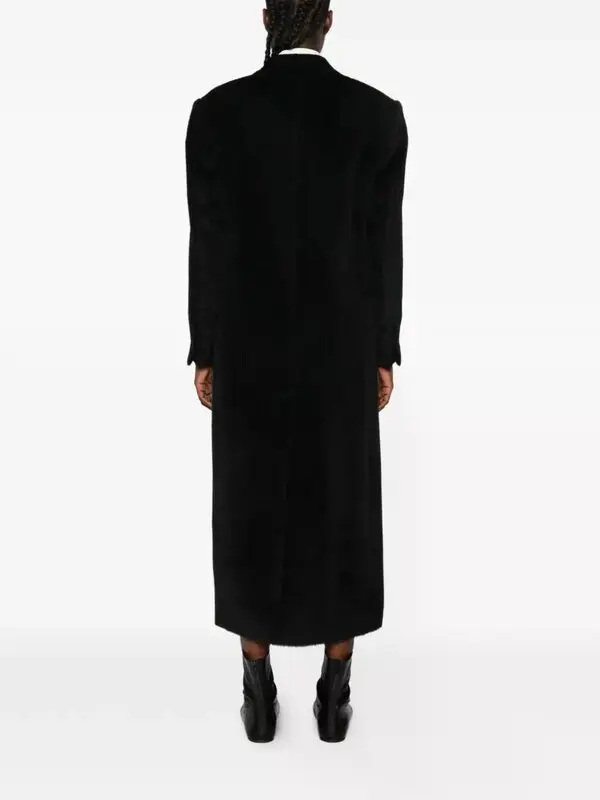 Tagliatore Double-breasted Alpaca-blend Coat