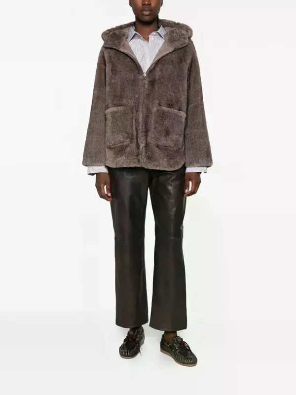 Max Mara Leather Trousers