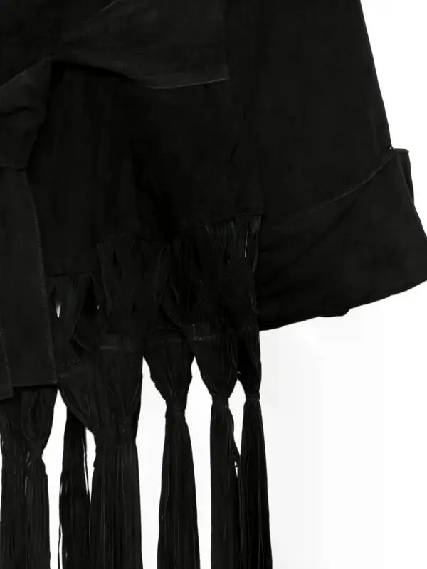 A.N.G.E.L.O. VINTAGE CULT 1980s Fringed Belted Jacket