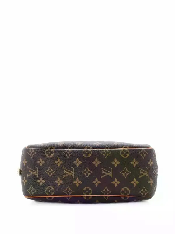 LOUIS VUITTON Trouville Handbag Monogram Canvas Satchel