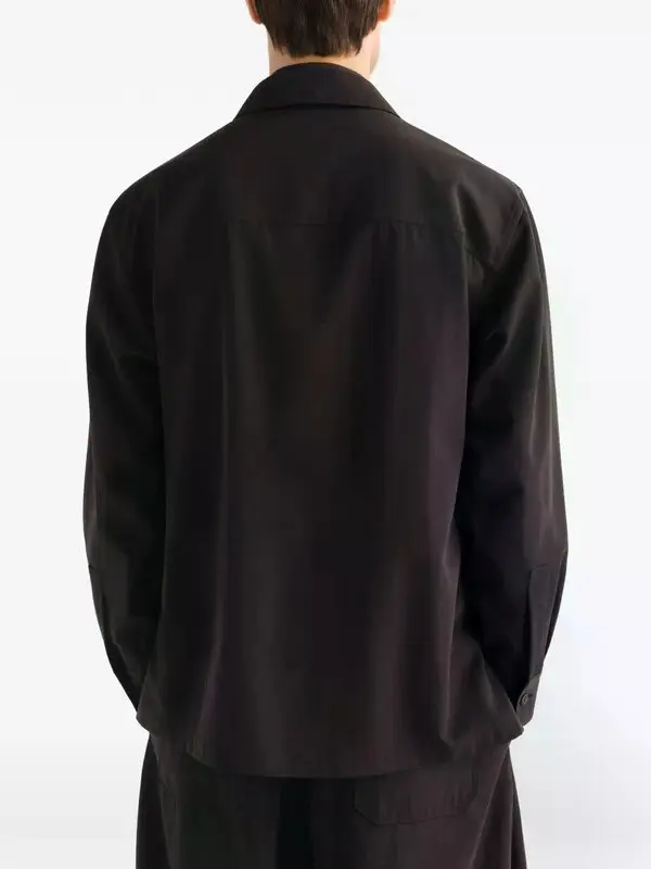 LEMAIRE Light Overshirt In Wool Gabardine