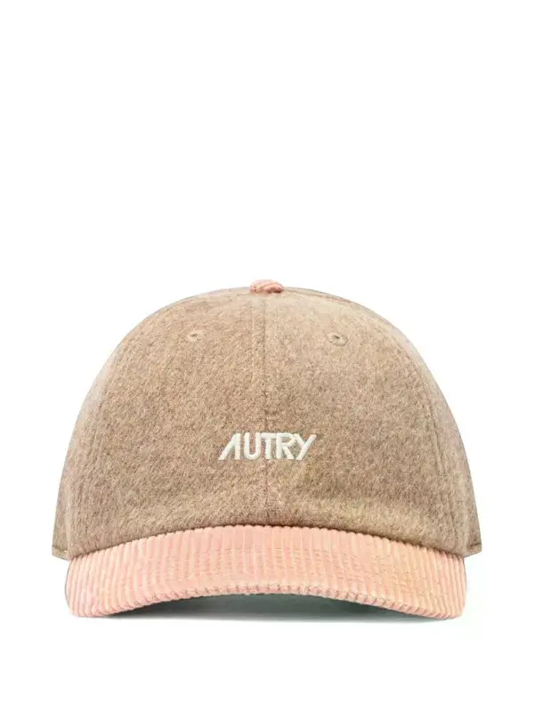 AUTRY Wool Baseball Cap With Embroidered Logo