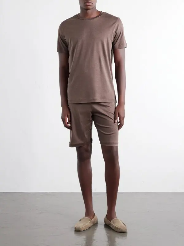 Zimmerli Sea Island Cotton-jersey Pyjama Set