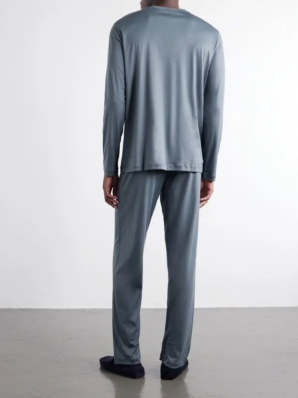 Zimmerli Sea Island Cotton-jersey Pyjama Set