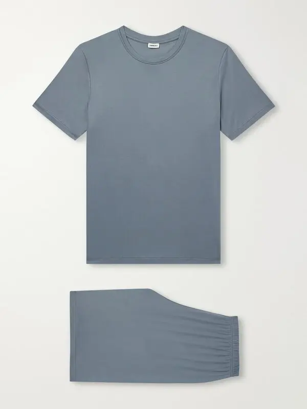 Zimmerli Sea Island Cotton-jersey Pyjama Set