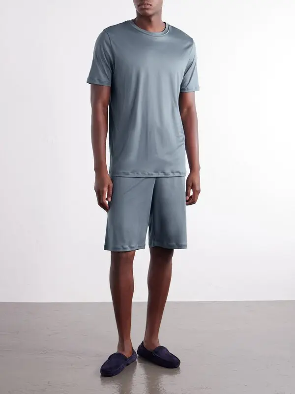 Zimmerli Sea Island Cotton-jersey Pyjama Set
