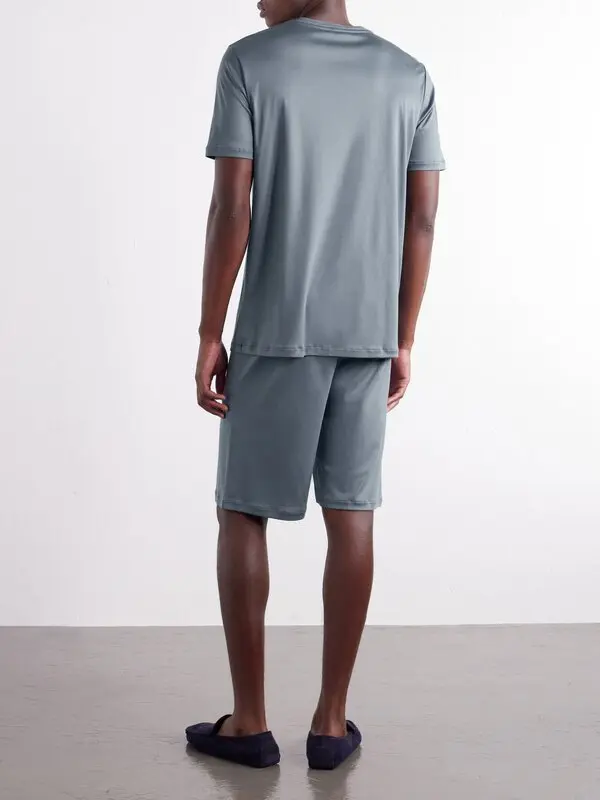 Zimmerli Sea Island Cotton-jersey Pyjama Set