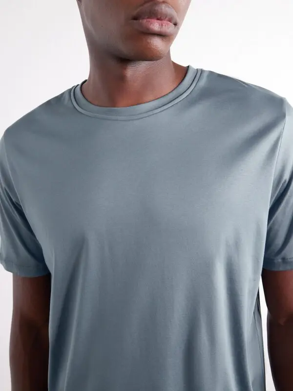Zimmerli Sea Island Cotton-jersey Pyjama Set