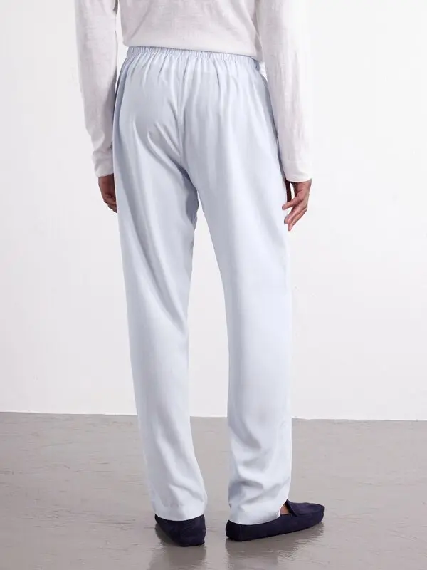Zimmerli Straight-leg Striped Tencel™ Lyocell Pyjama Trousers