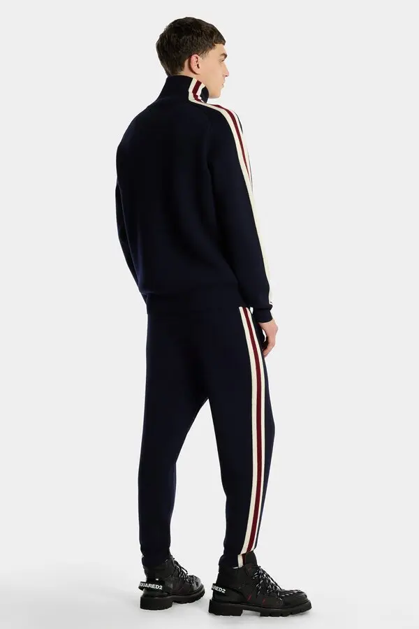 Dsquared2 Stripes Knit Pant