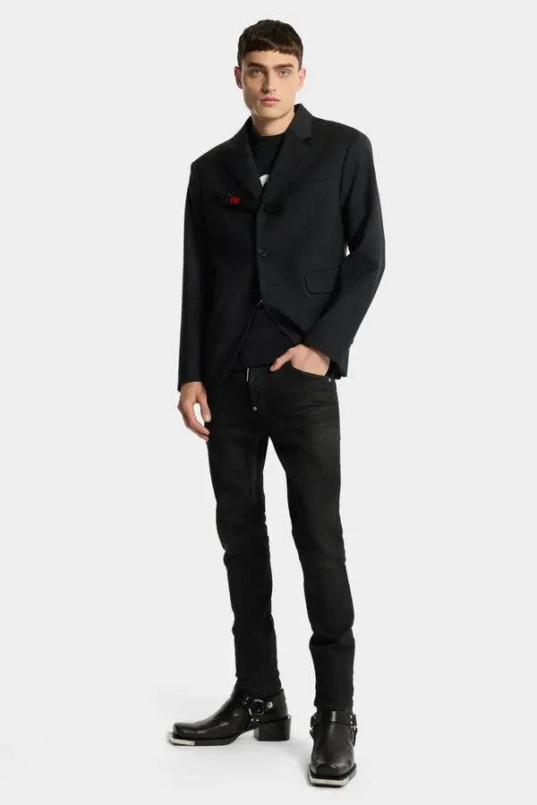 Dsquared2 Rubberized Skiers Skater Jeans