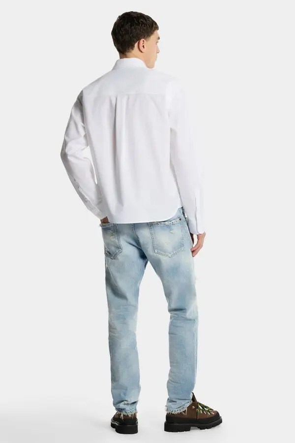 Dsquared2 Light Faded Teddy Jeans