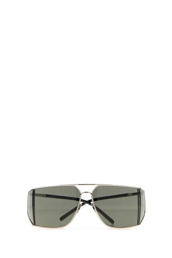 Saint Laurent Metal Sl 750 Sunglasses - Silver