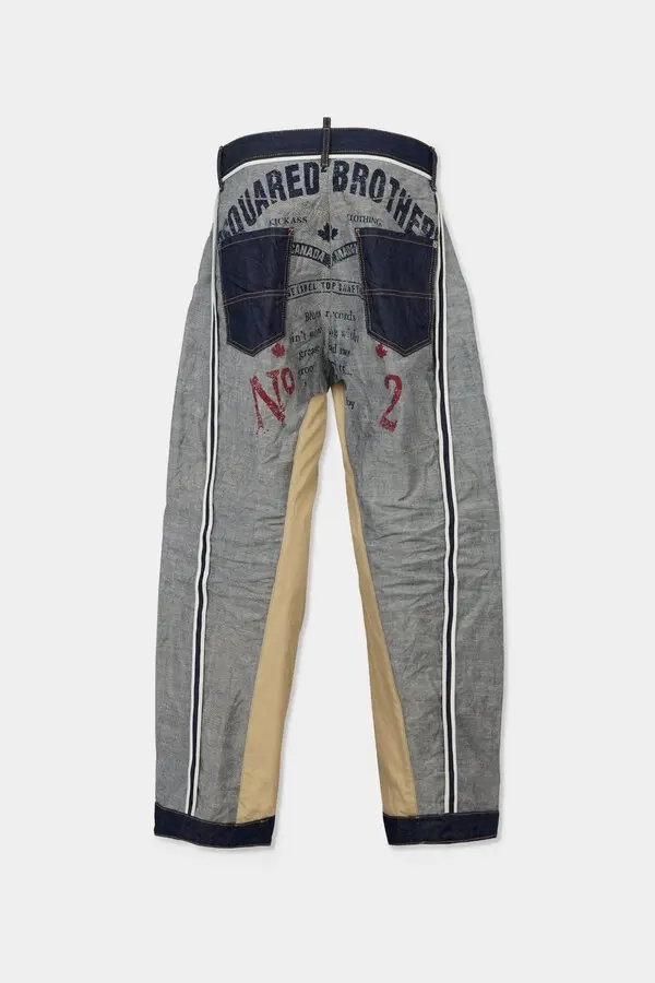 Dsquared2 Inside Out Wide Jeans