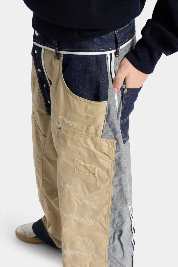 Dsquared2 Inside Out Wide Jeans