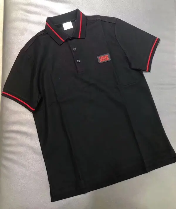 Burberry Logo Appliqué Polo Shirt