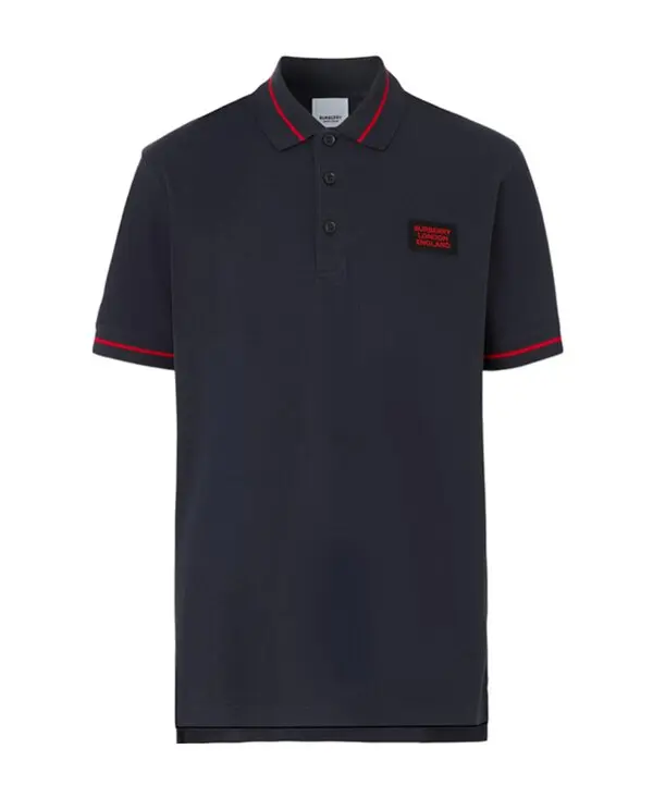 Burberry Logo Patch Polo Shirt