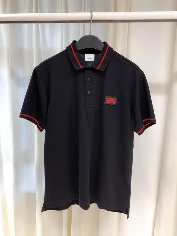 Burberry Logo Patch Polo Shirt